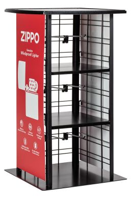 ZIPPO WIRE BASE FLOOR STAND FOR 60CT & 96CT DISPLAYS